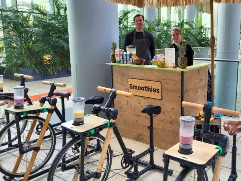 Smoothiefiets huren - Vitaliteit booster - De Barista Fabriek